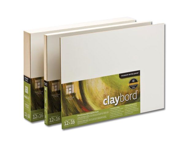 Claybord Smooth Panel 3/4" Cradle 12x16" | Jerry's Artarama