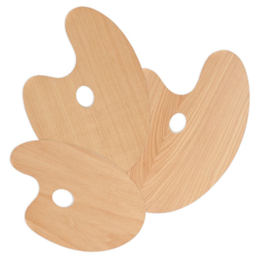 Deluxe Wood Palette Oval 12x16" | Jerry's Artarama