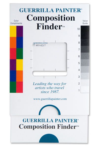 Guerrilla Painter® Composition Finder | Jerry's Artarama
