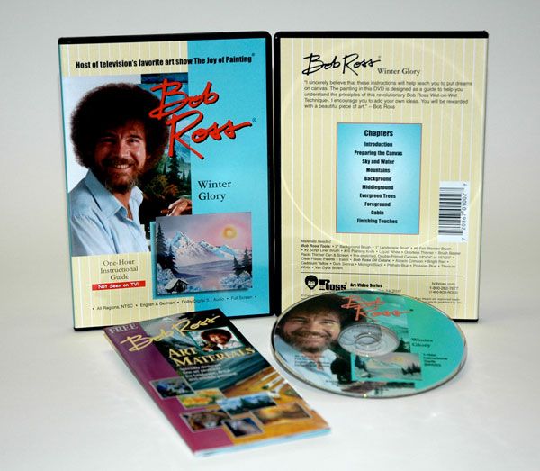 Bob Ross "Winter Glory" DVD 60 Minutes | Jerry's Artarama