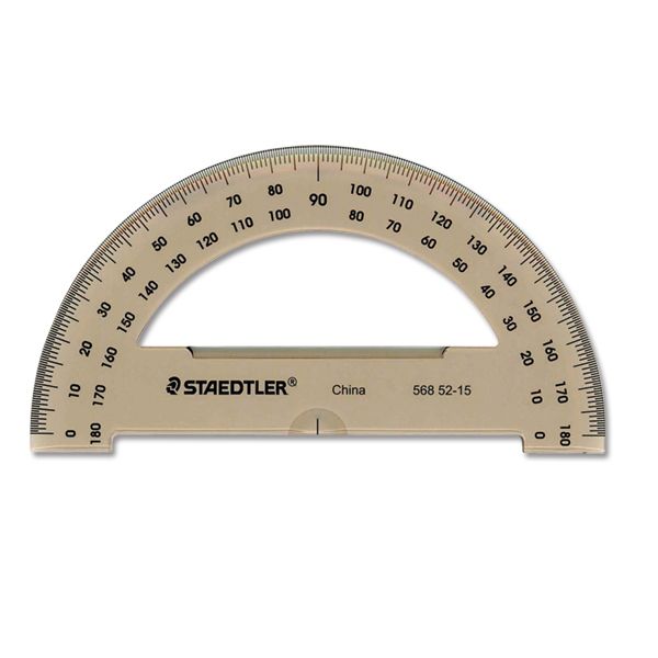 Staedtler 180º Protractor 6" | Jerry's Artarama