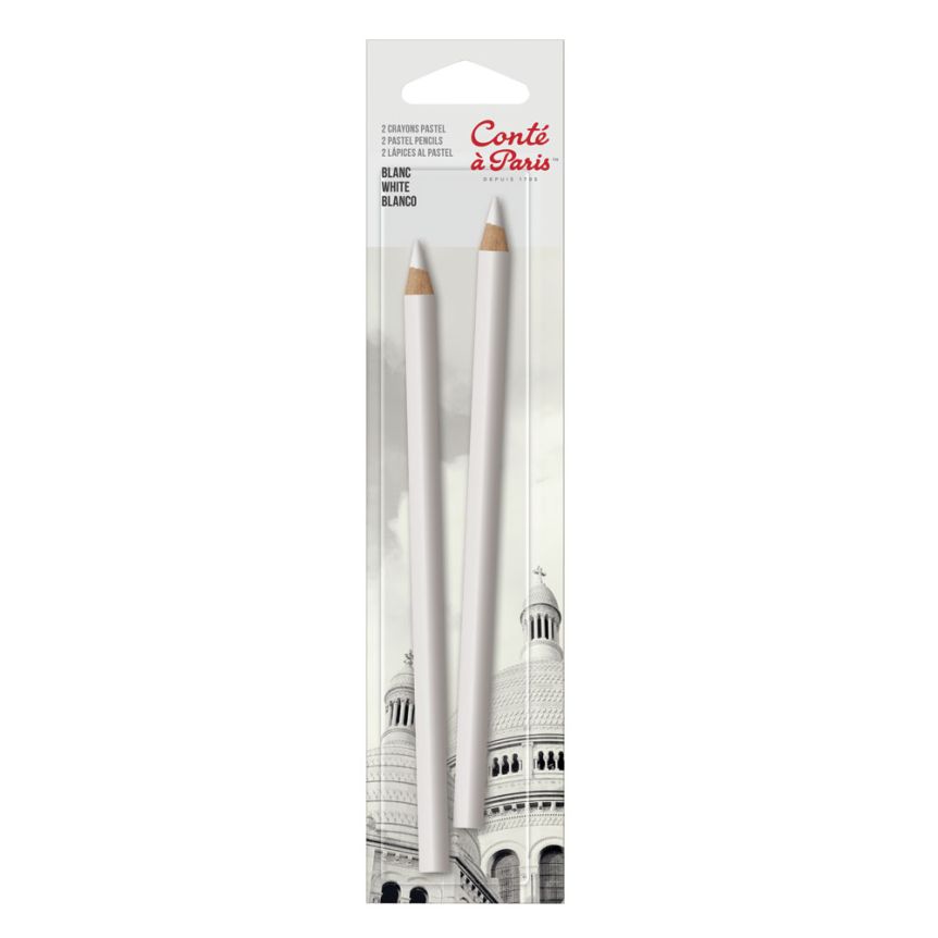 Conté À Paris Pastel Pencils Set of 2 White Pastel Pencils | Jerry's ...