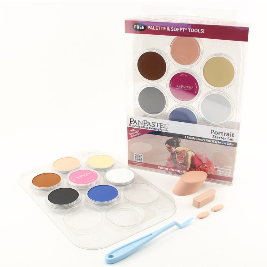 PanPastel™ Ultra Soft Painting 9 ml Compact with Palette Starter ...