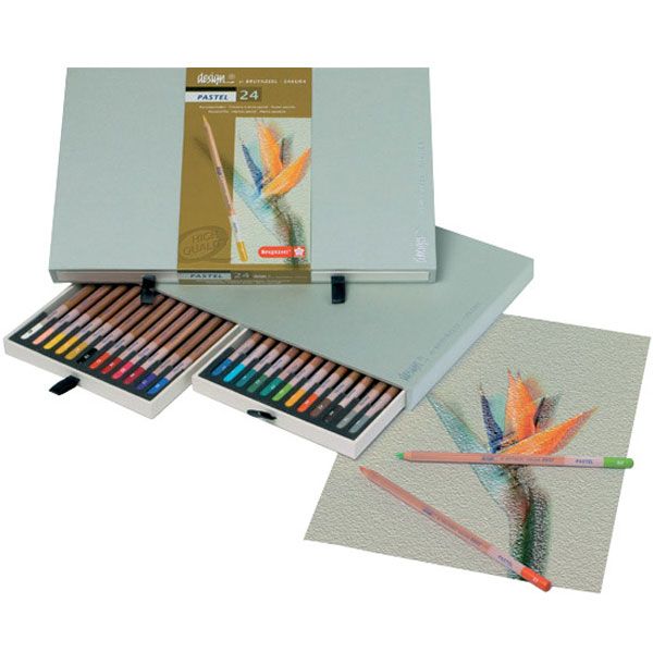 Bruynzeel Pastel Pencil Box Set of 24 | Jerry's Artarama