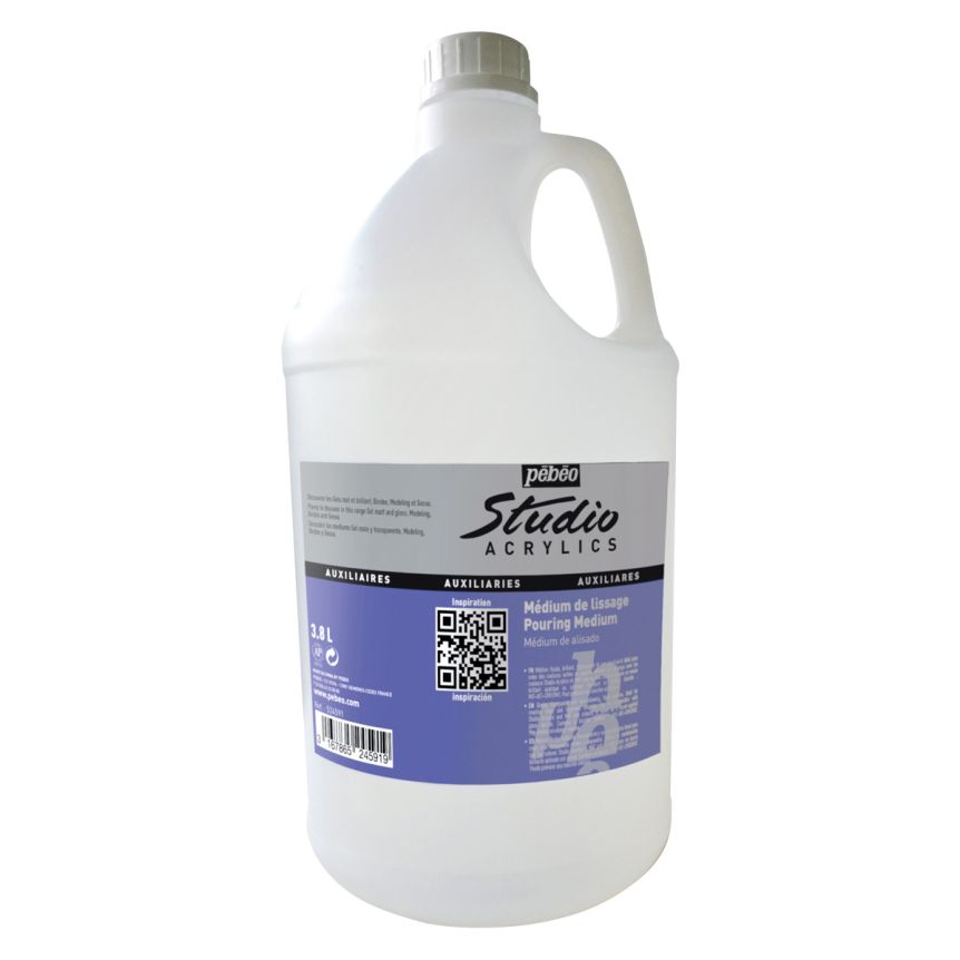 Pebeo Studio Acrylic Pouring Medium, 3.8L | Jerry's Artarama