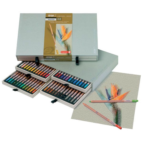 Bruynzeel Pastel Pencil Box Set of 48 | Jerry's Artarama