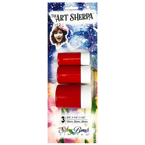 The Art Sherpa 3Pc Pounce Brush Set | Jerry's Artarama