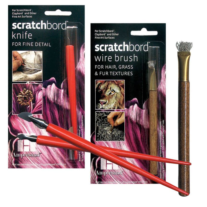 Ampersand Scratchbord Tools & Kits | Jerry's Artarama