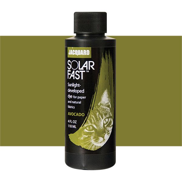 Jacquard SolarFast Dye 4 oz - Avocado | Jerry's Artarama