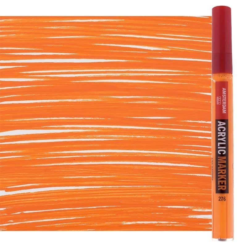 Amsterdam Acrylic Marker 4 mm Azo Orange | Jerry's Artarama