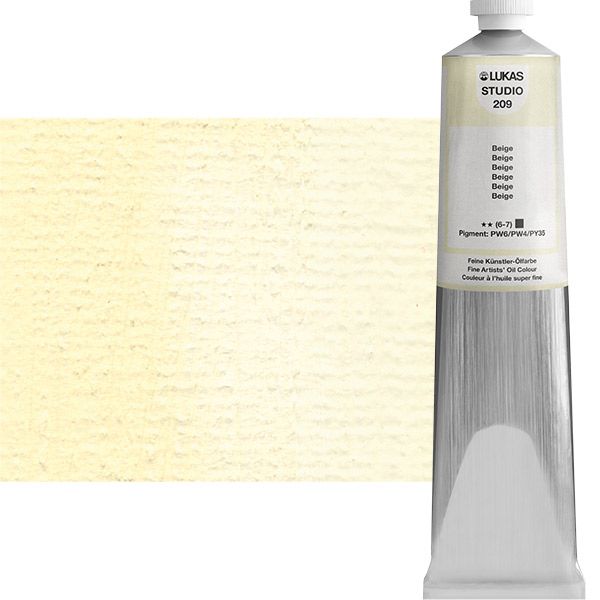 LUKAS Studio Oil Color - Beige, 200ml tube | Jerry's Artarama
