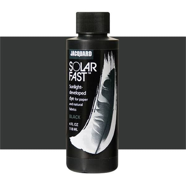 Jacquard SolarFast Dye 4 oz - Black | Jerry's Artarama
