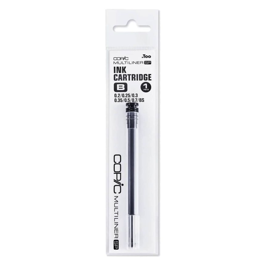 COPIC Multiliner SP Pen Ink Refill - Black, Type B | Jerry's Artarama