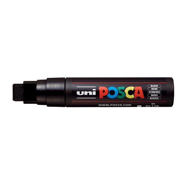 Posca Paint Marker, Black, X-Broad Tip Marker | Jerry's Artarama
