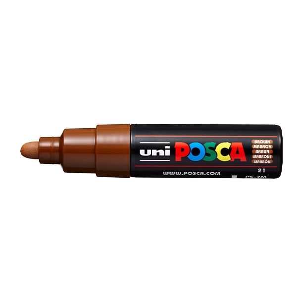 Posca Paint Marker, Brown, Broad-Bullet Tip Marker | Jerry's Artarama