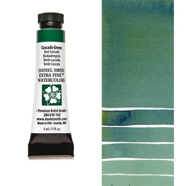 Daniel Smith Extra Fine Watercolor - Cascade Green, 5 ml Tube | Jerry's ...