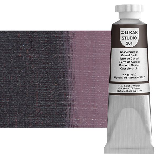 LUKAS Studio Oil Color - Cassel Earth, 37ml tube | Jerry's Artarama