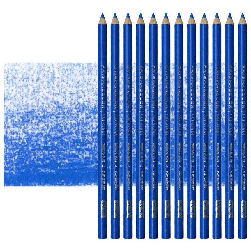 Prismacolor Premier Colored Pencil PC103 Cerulean Blue (Set of 12) | Jerry's Artarama