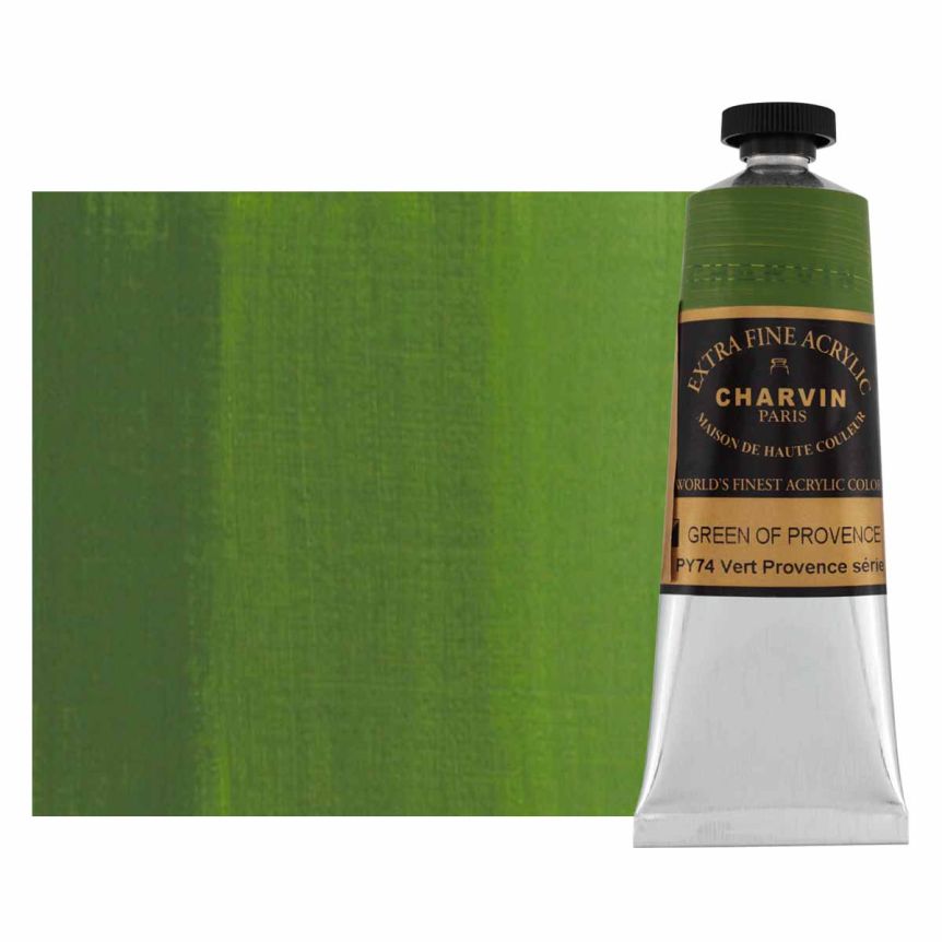 Charvin Extra-Fine Artists Acrylic - Green of Provence, 60ml | Jerry's ...