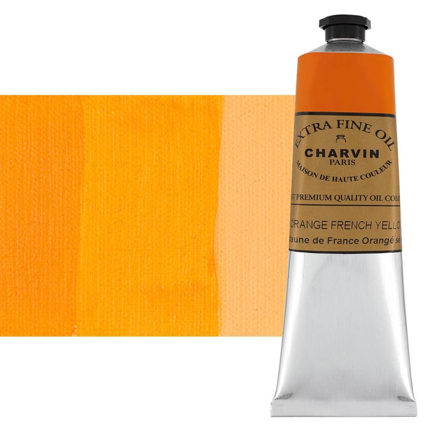Charvin Oil- French Yellow Orange -Extra-Fine: 150ml Paint | Jerry's ...