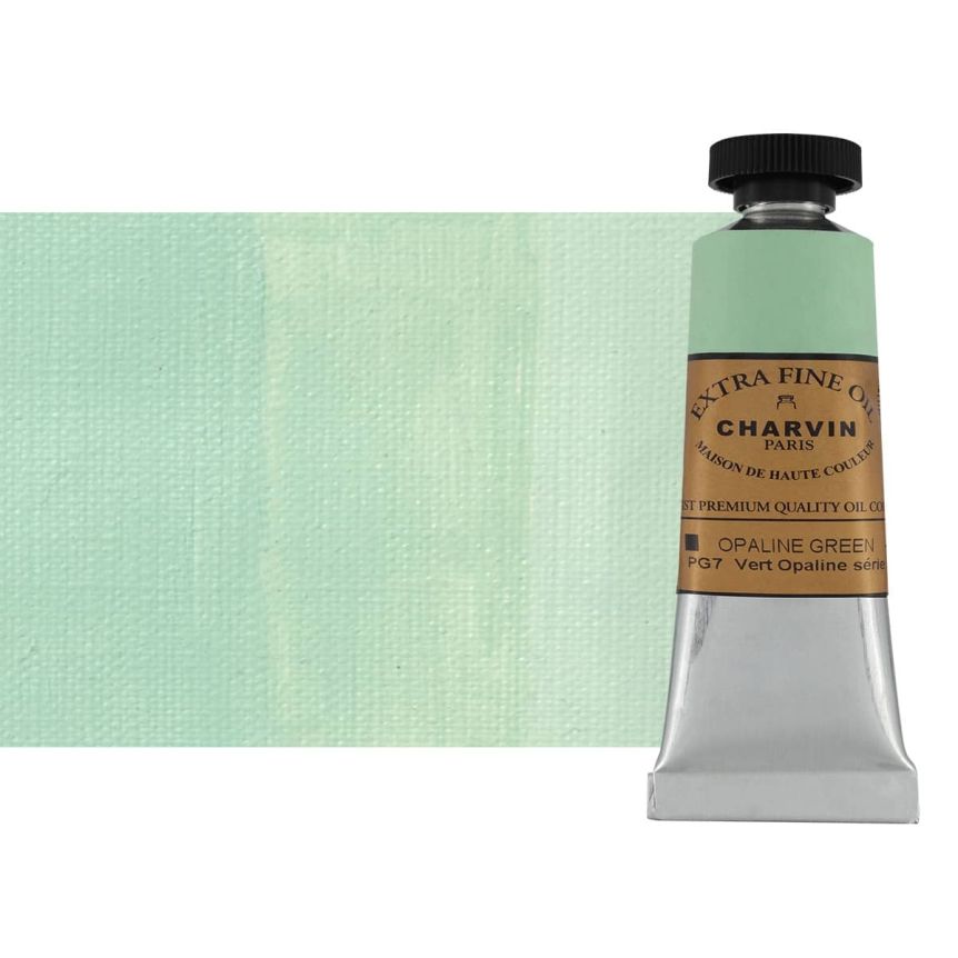 Charvin Oil- Opaline Green -Extra-Fine: 20ml Paint | Jerry's Artarama