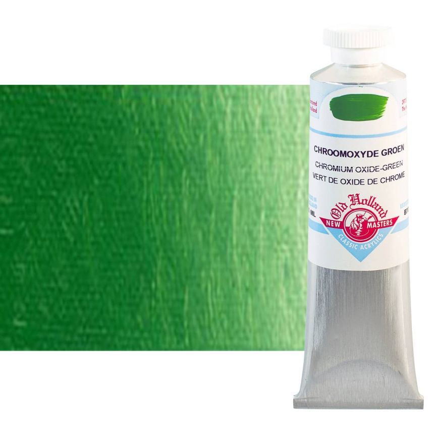Old Holland New Masters Classic Acrylic Colors Chromium Oxide Green 60 ...