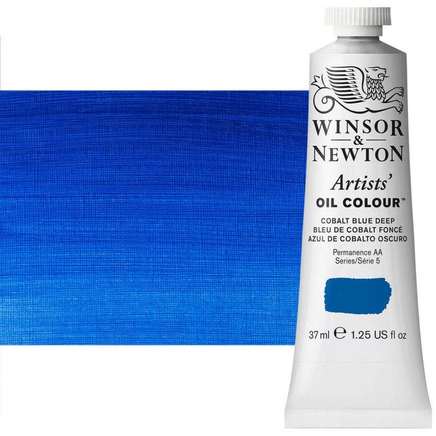 Winsor & Newton Artists' Oil : Cobalt Blue Deep, 37ml Tube | Jerry's ...