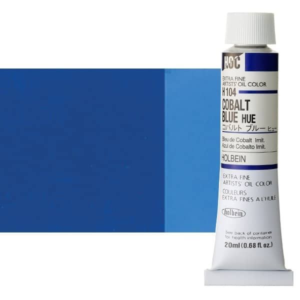 Holbein Extra-Fine Artists' Oil Color 20 ml Tube - Cobalt Blue Hue ...