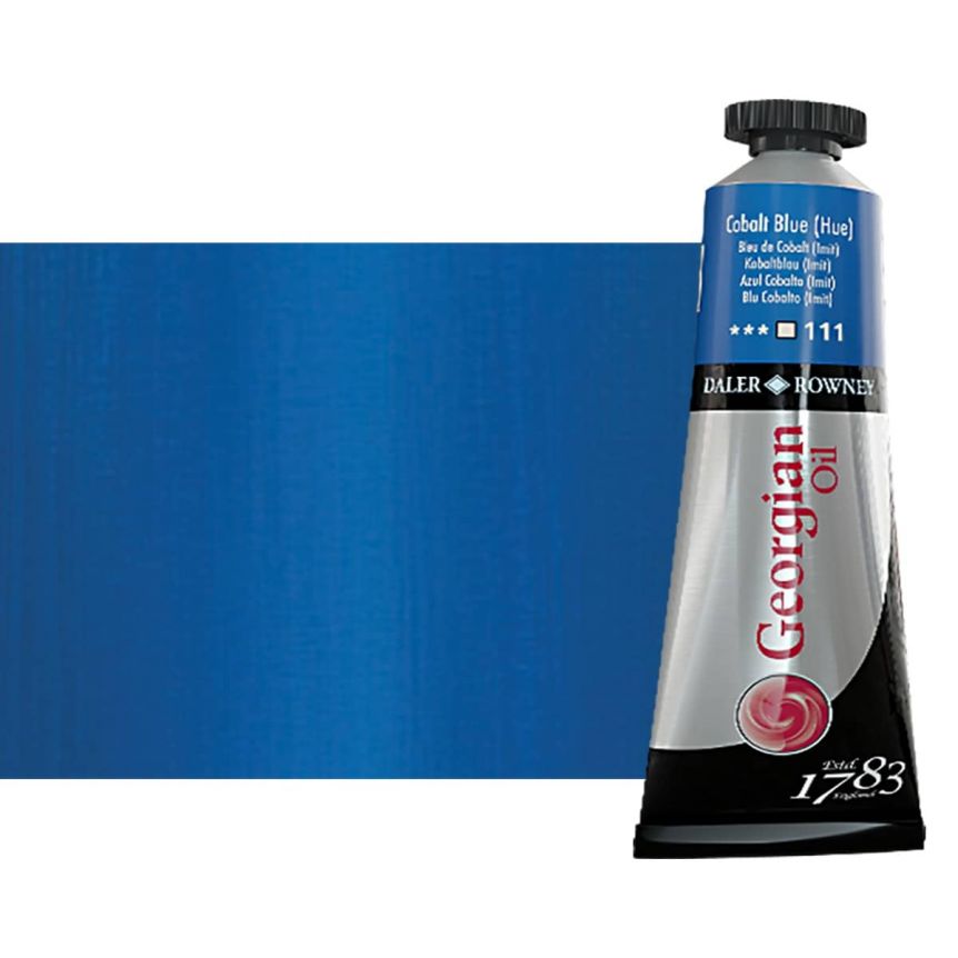 Daler-Rowney Georgian Oil Colors 38ml - Cobalt Blue Hue | Jerry's Artarama