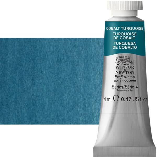 Winsor & Newton Professional Watercolor - Cobalt Turquoise, 14ml Tube ...