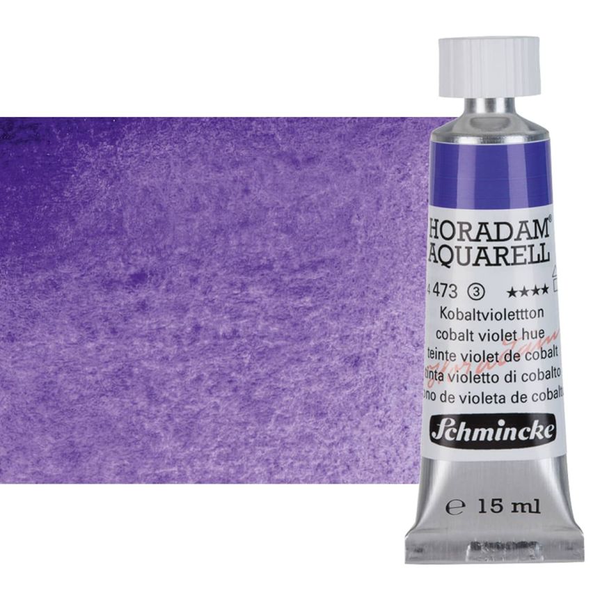 Schmincke Horadam Watercolor - Cobalt Violet Hue, 15 ml | Jerry's Artarama