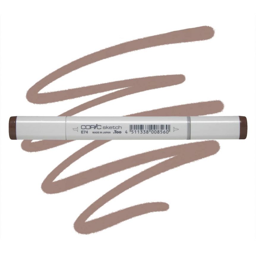 Copic Sketch Marker E74 Cocoa Brown | Jerry's Artarama