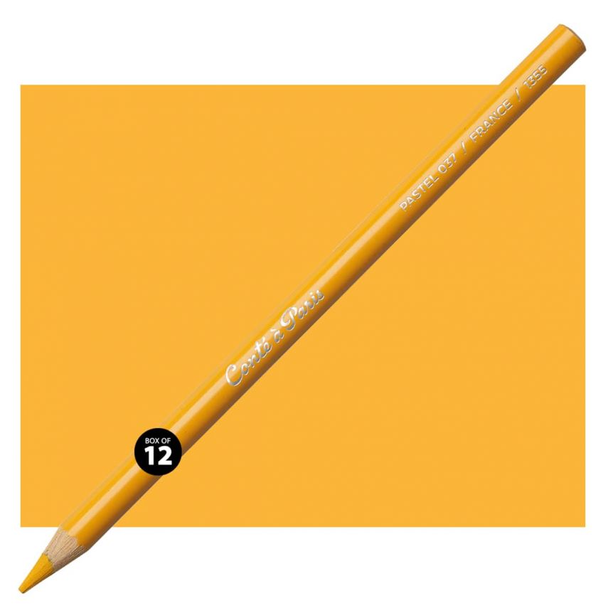 Conté À Pastel Pencil Indian Yellow (Box of 12) | Jerry's Artarama
