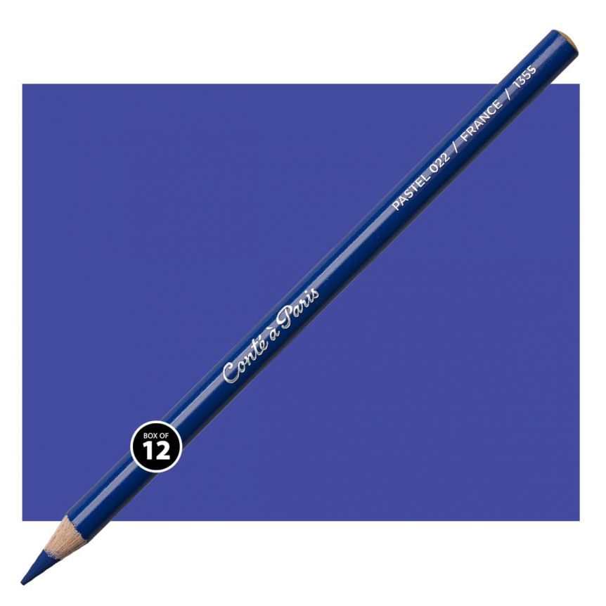 Conté À Pastel Pencil Prussian Blue (Box of 12) | Jerry's Artarama