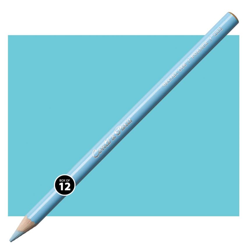 Conté À Pastel Pencil Sky Blue (Box of 12) | Jerry's Artarama