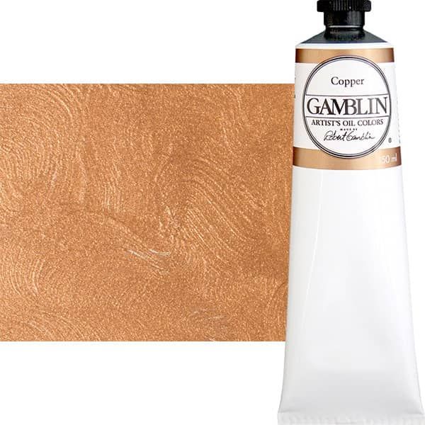 Gamblin Artists Oil - Copper, 150ml Tube | Jerry's Artarama