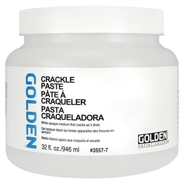 GOLDEN Paste Mediums Crackle 32 oz | Jerry's Artarama