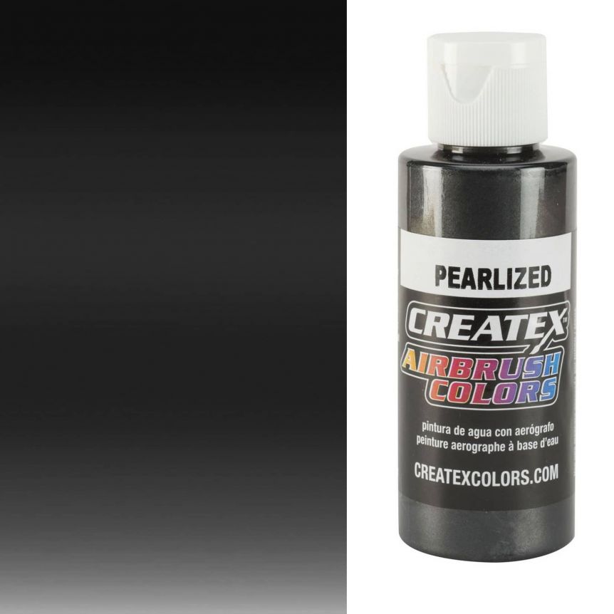 Createx Airbrush Colors 2oz Pearlized Black | Jerry's Artarama