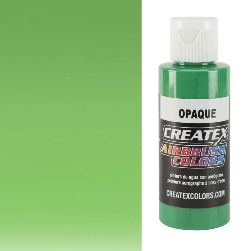 Createx Airbrush Colors 2oz Opaque Light Green | Jerry's Artarama