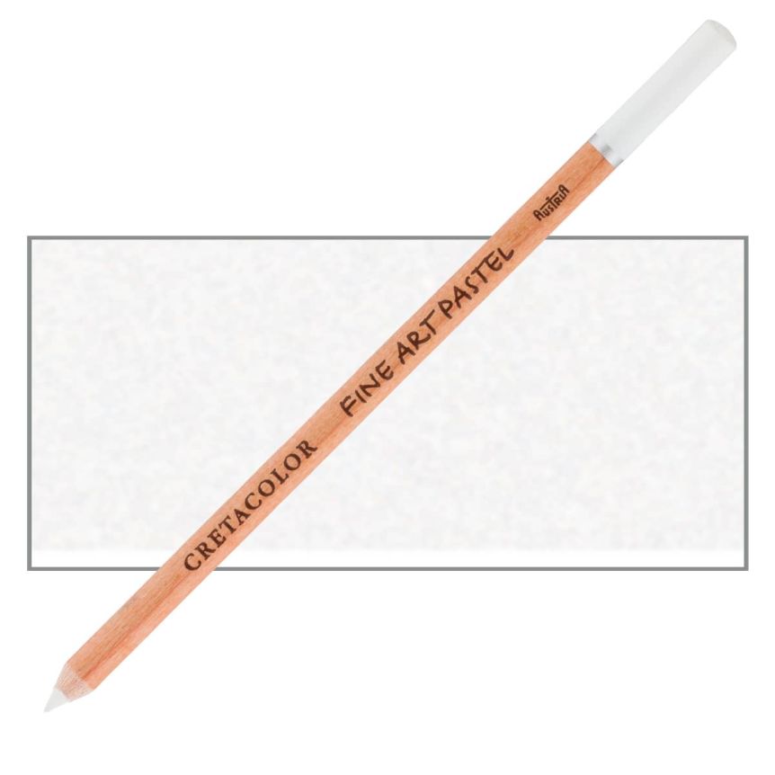 Cretacolor Fine Art Pastel Pencil No. 101, Permanent White | Jerry's ...
