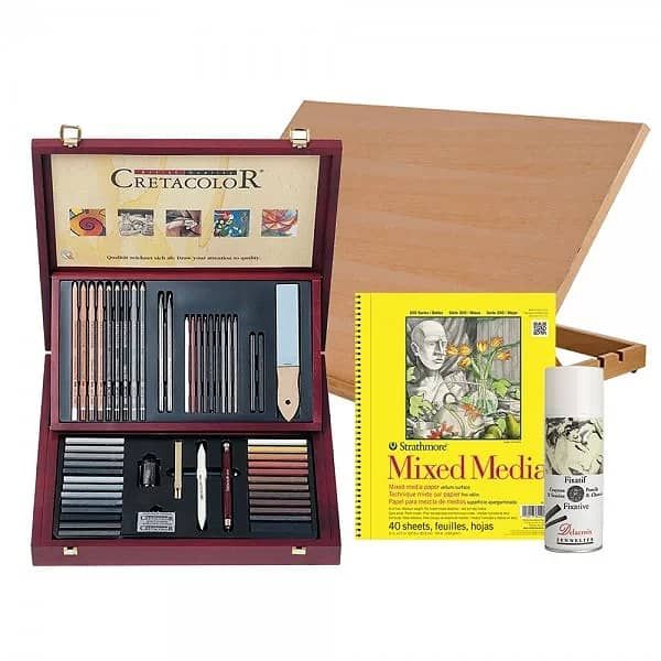 Cretacolor Professional Drawing Deluxe Combo Set | Jerry's Artarama