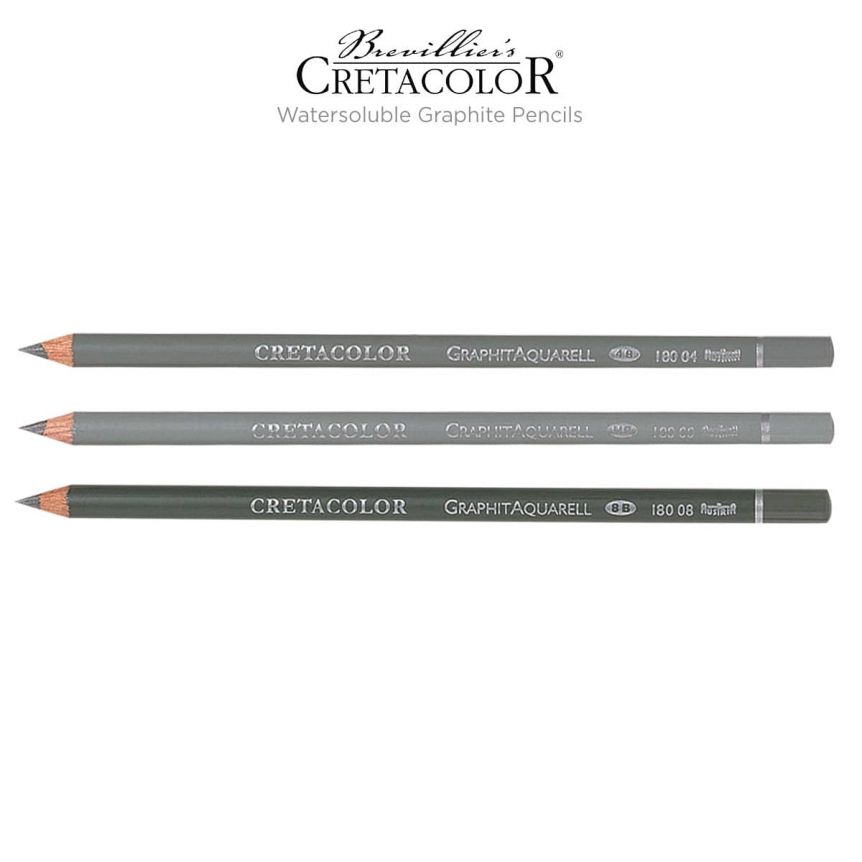 Cretacolor Aquarelle Watersoluble Graphite Pencils | Jerry's Artarama