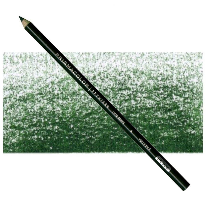 Prismacolor Premier Colored Pencil PC908 Dark Green | Jerry's Artarama