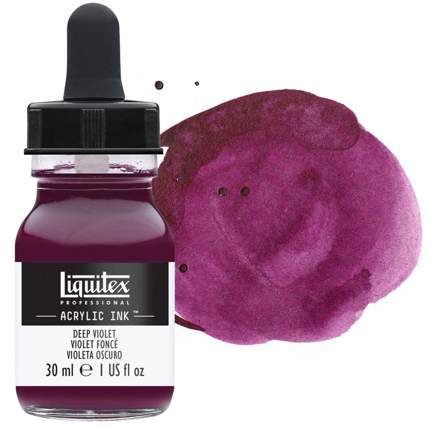 Liquitex Professional Acrylic Ink 30ml Bottle - Deep Violet | Jerry's ...