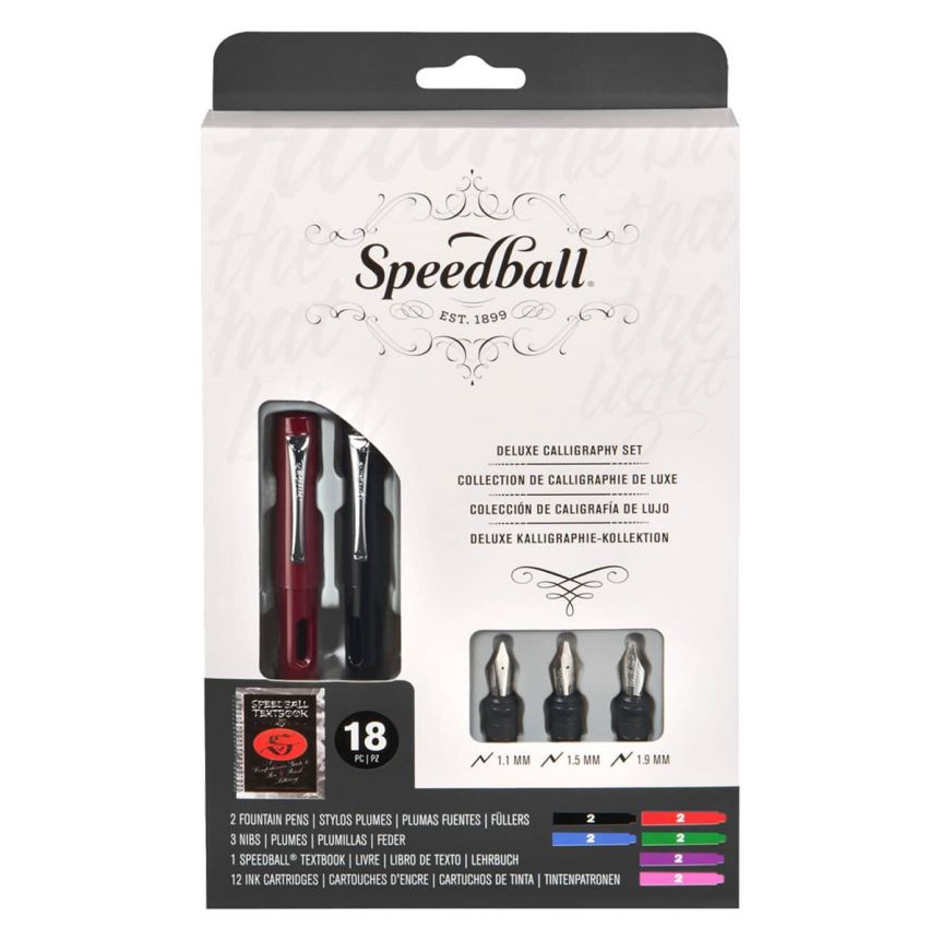 Speedball Calligraphy Fountain Pen Deluxe Set | Jerry's Artarama