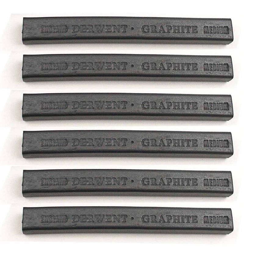 Derwent Graphite Stick – Medium (Set of 6) | Jerry's Artarama