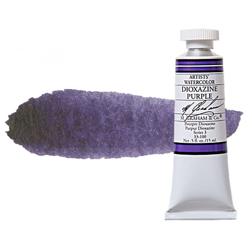 M. Graham Artists' Watercolor 15ml - Dioxazine Purple | Jerry's Artarama