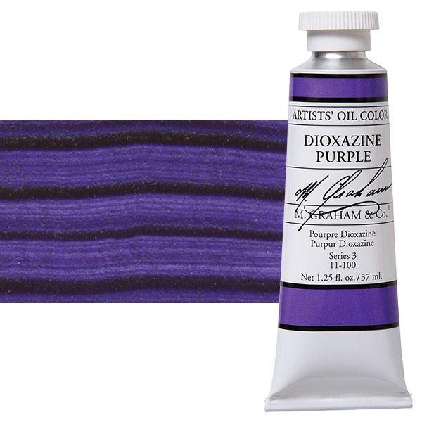 M. Graham Oil Color 37ml - Dioxazine Purple | Jerry's Artarama