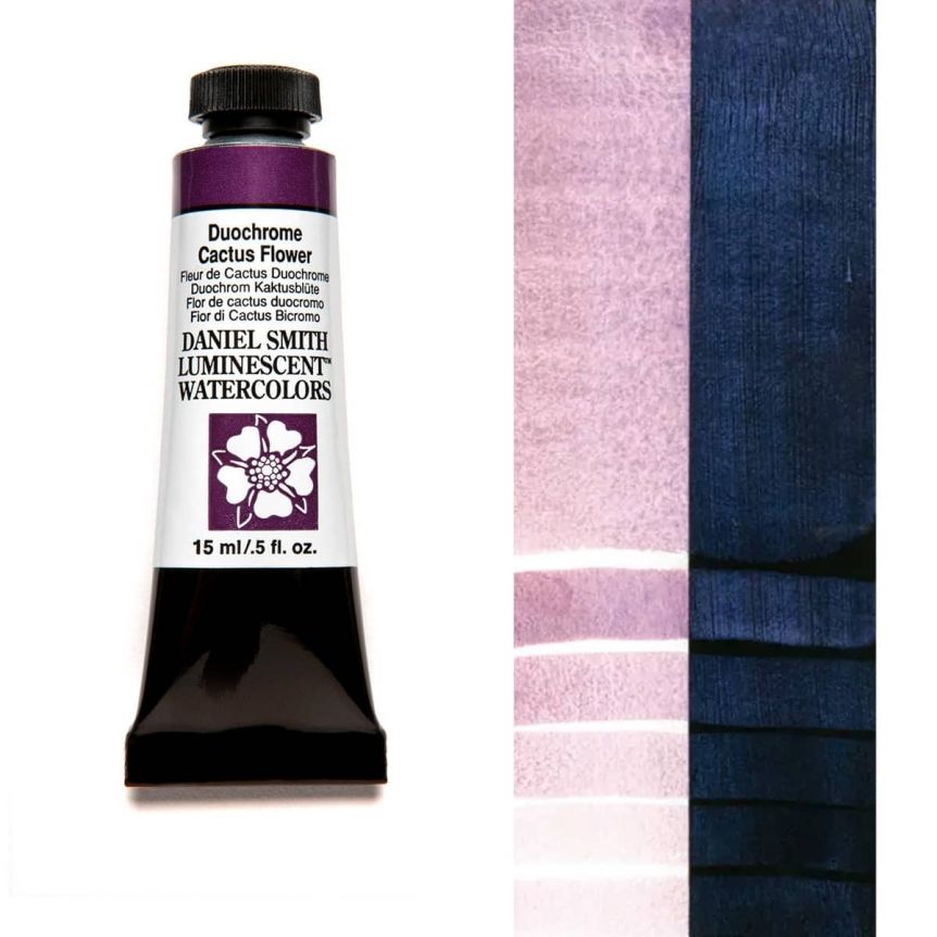 Daniel Smith Extra Fine Watercolor - Duochrome Cactus Flower, 15 ml ...