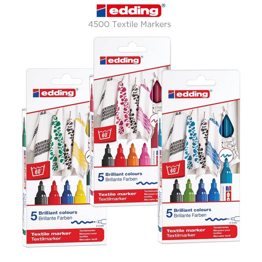 Edding 4500 Textile Markers